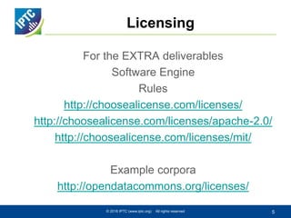 IPTC EXTRA Open Source Classification Workshop | PPTX