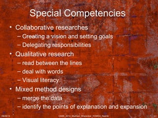 Competencies of a Good Researcher | PPT