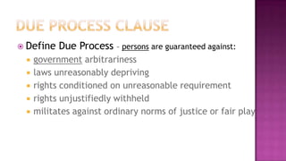 Bill of Rights Sections 1 to 4 | PPTX