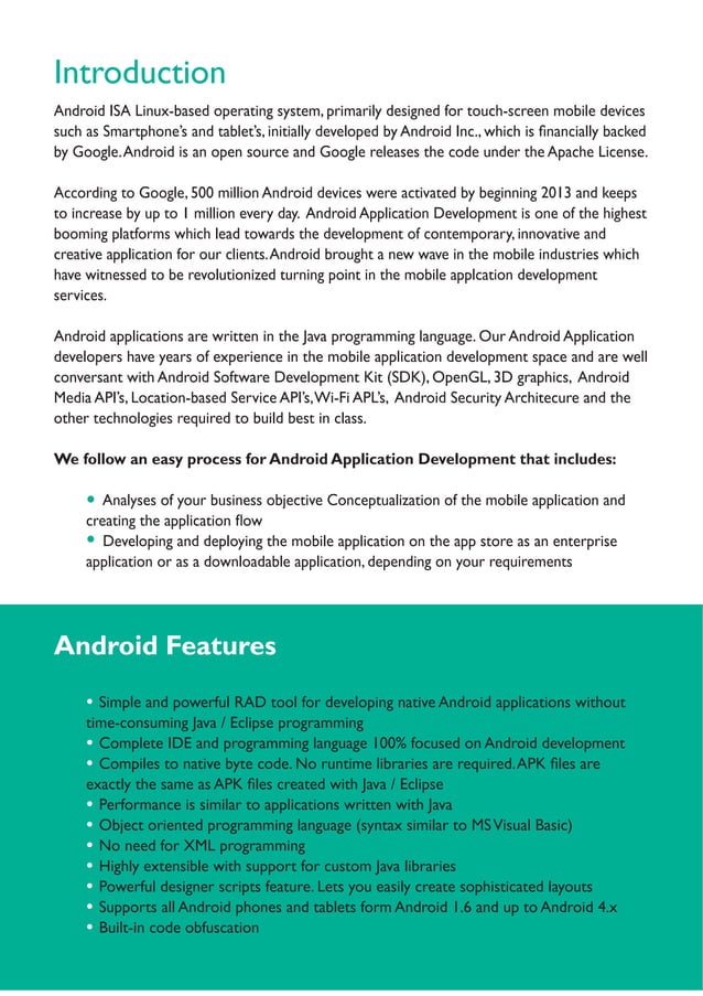 Android Development Ycsin | PDF | Browsers | Computer Software and Applications