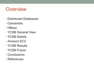NoSQL: Cassadra vs. HBase | PPT