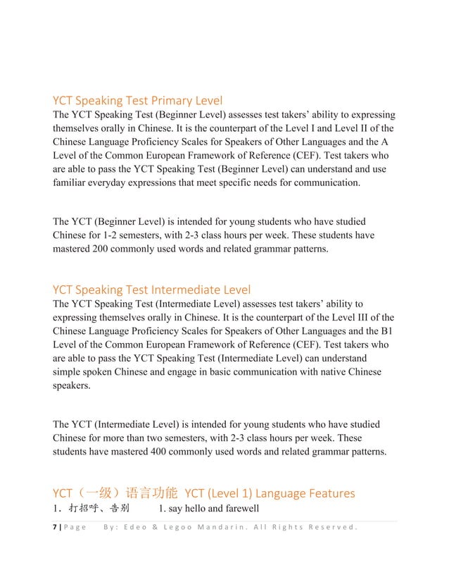 YCT 1 Chinese Vocabulary Sample.pdf