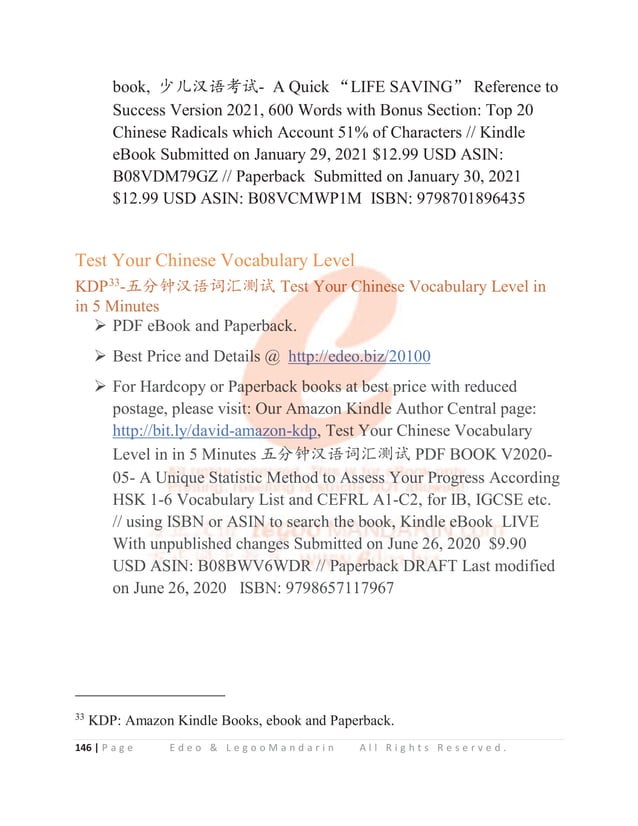 YCT 3 Chinese Intensive Reading for Kids Y30901 新中小学生汉语考试 sample | PDF