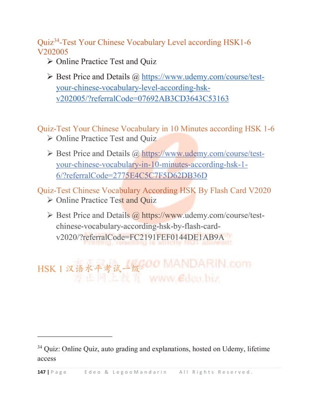 YCT 3 Chinese Intensive Reading for Kids Y30901 新中小学生汉语考试 sample | PDF