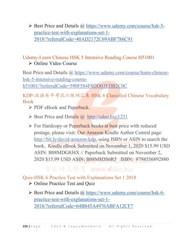 YCT 3 Chinese Intensive Reading for Kids Y30901 新中小学生汉语考试 sample | PDF