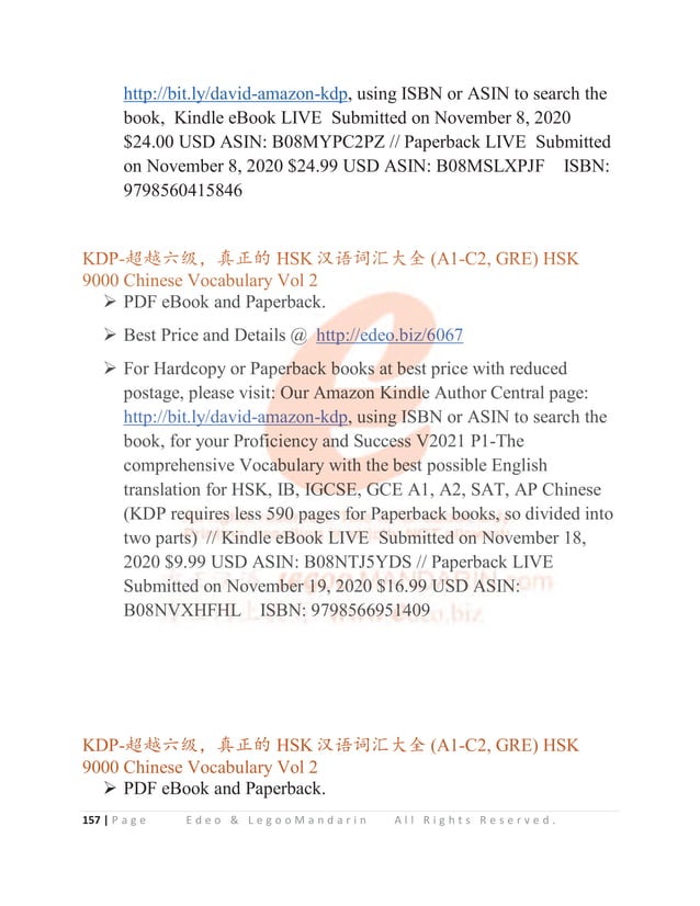 YCT 3 Chinese Intensive Reading for Kids Y30901 新中小学生汉语考试 sample | PDF