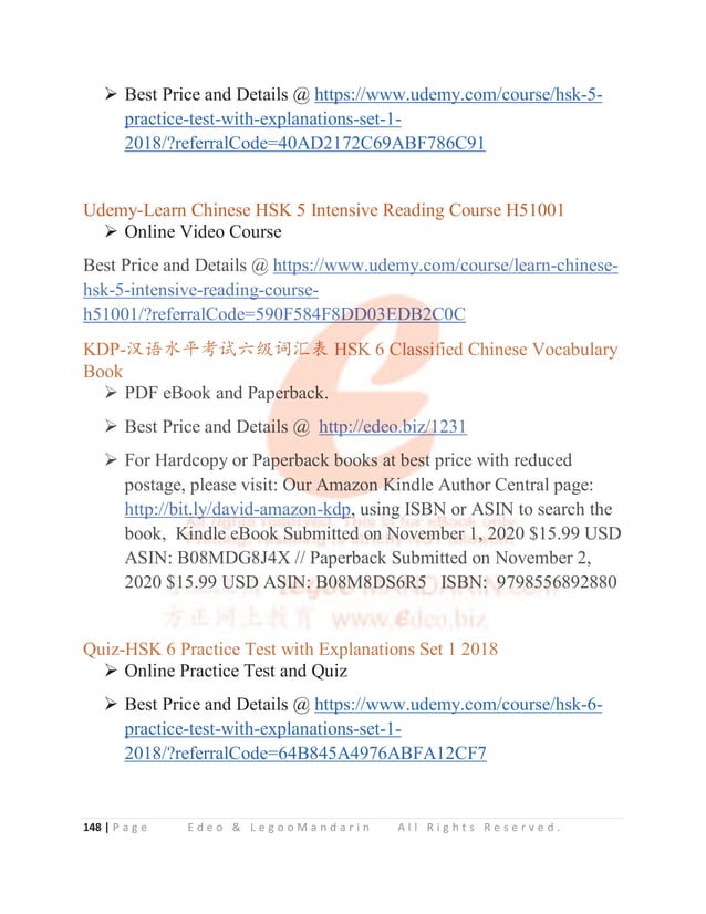 YCT 4 Chinese Intensive Reading for Kids Y40901 新中小学生汉语考试 sample | PDF