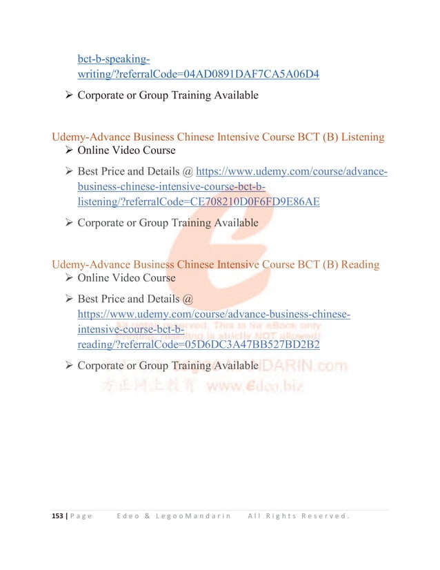 YCT 4 Chinese Intensive Reading for Kids Y40901 新中小学生汉语考试 sample | PDF