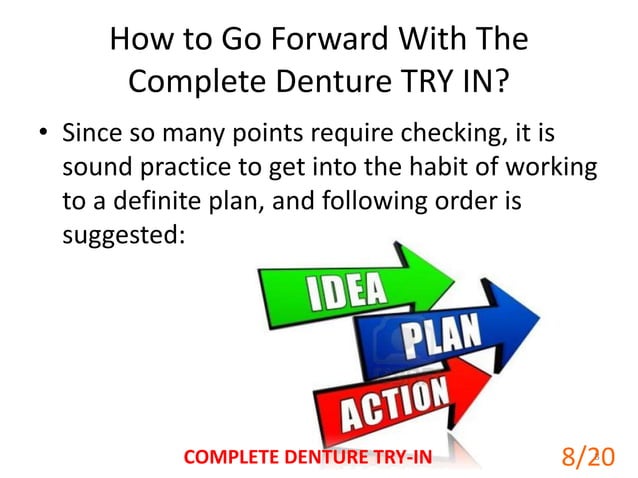Complete Denture Try In | PPTX