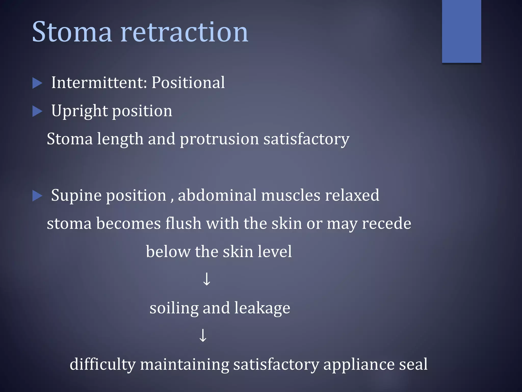 Stoma complications & its management | PPTX