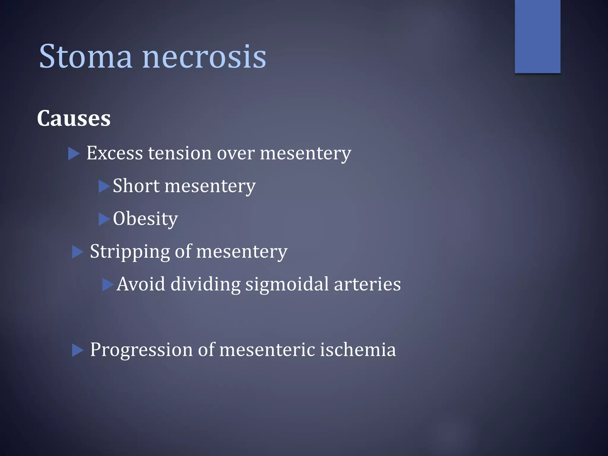 Stoma complications & its management | PPTX