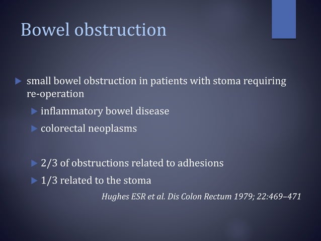 Stoma complications & its management | PPTX