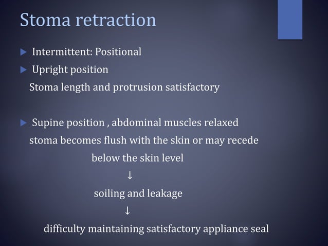 Stoma complications & its management | PPTX