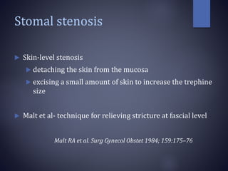 Stoma complications & its management | PPTX