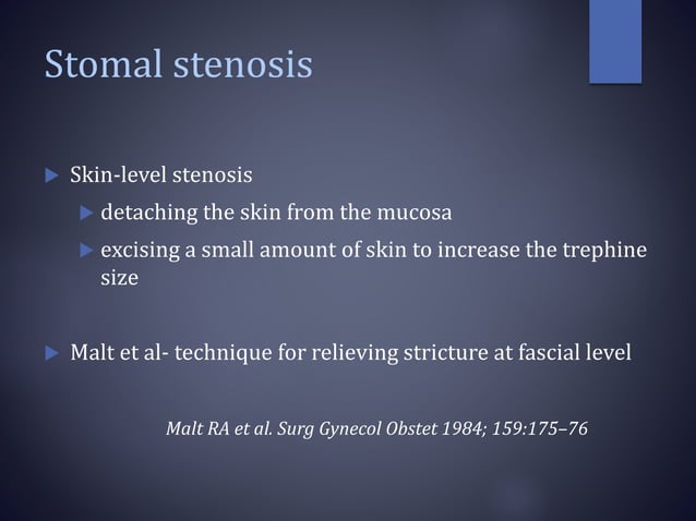 Stoma complications & its management | PPTX