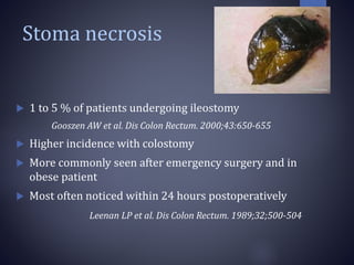 Stoma complications & its management | PPT