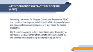 Behavioral disorders screening and prediction1 | PPT