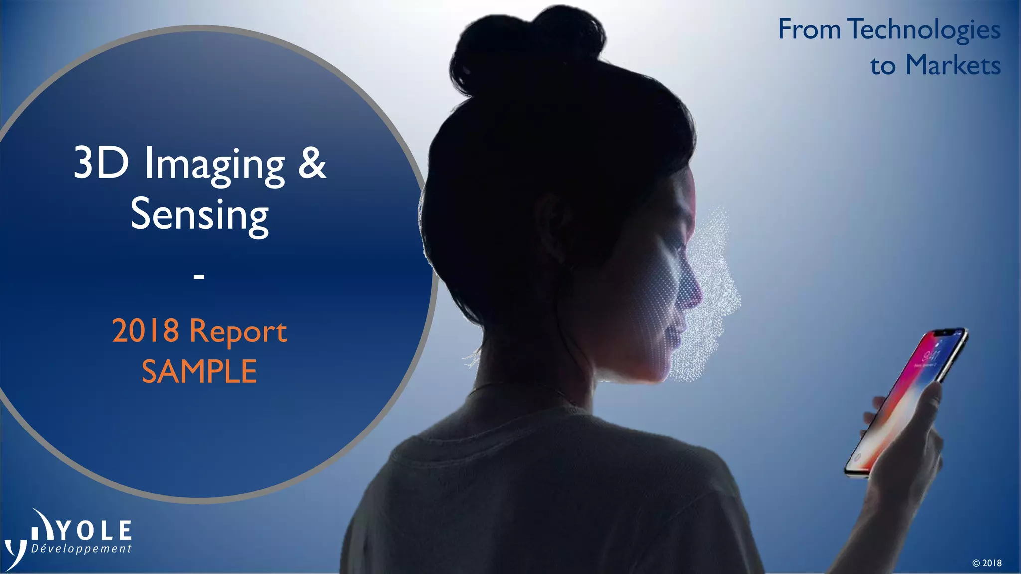 3D Imaging & Sensing 2018 Reports by Yole Developpement | PPT