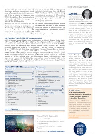 5G Impact on RF Front-end Module and Connectivity for Cell Phones ...