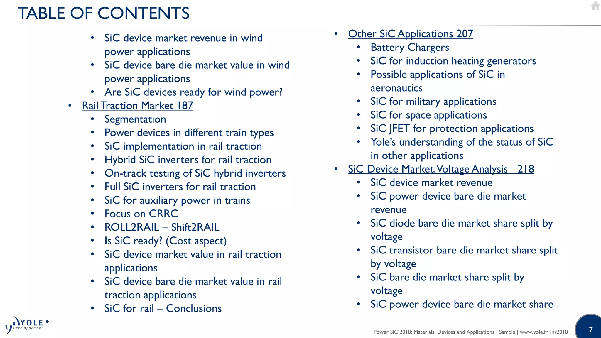 Power SiC 2018: Materials, Devices and Applications 2018 Report by Yole ...