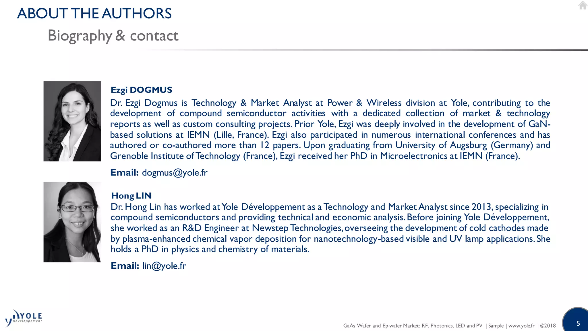 GaAs Wafer and Epiwafer Market: RF, Photonics, LED, and PV Applications ...