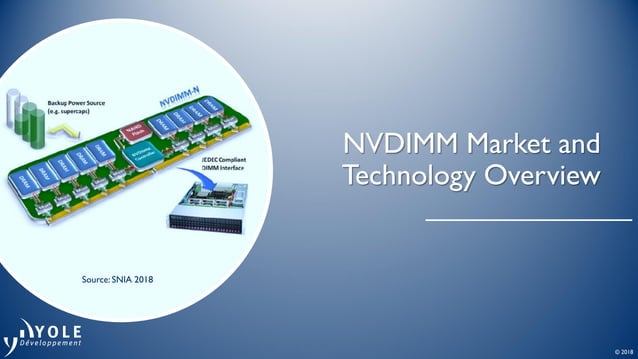 Emerging Non-Volatile Memory 2018 - Market and Technology Report by ...