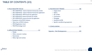 Status of the Camera Module Industry 2019 – Focus on Wafer Level Optics ...