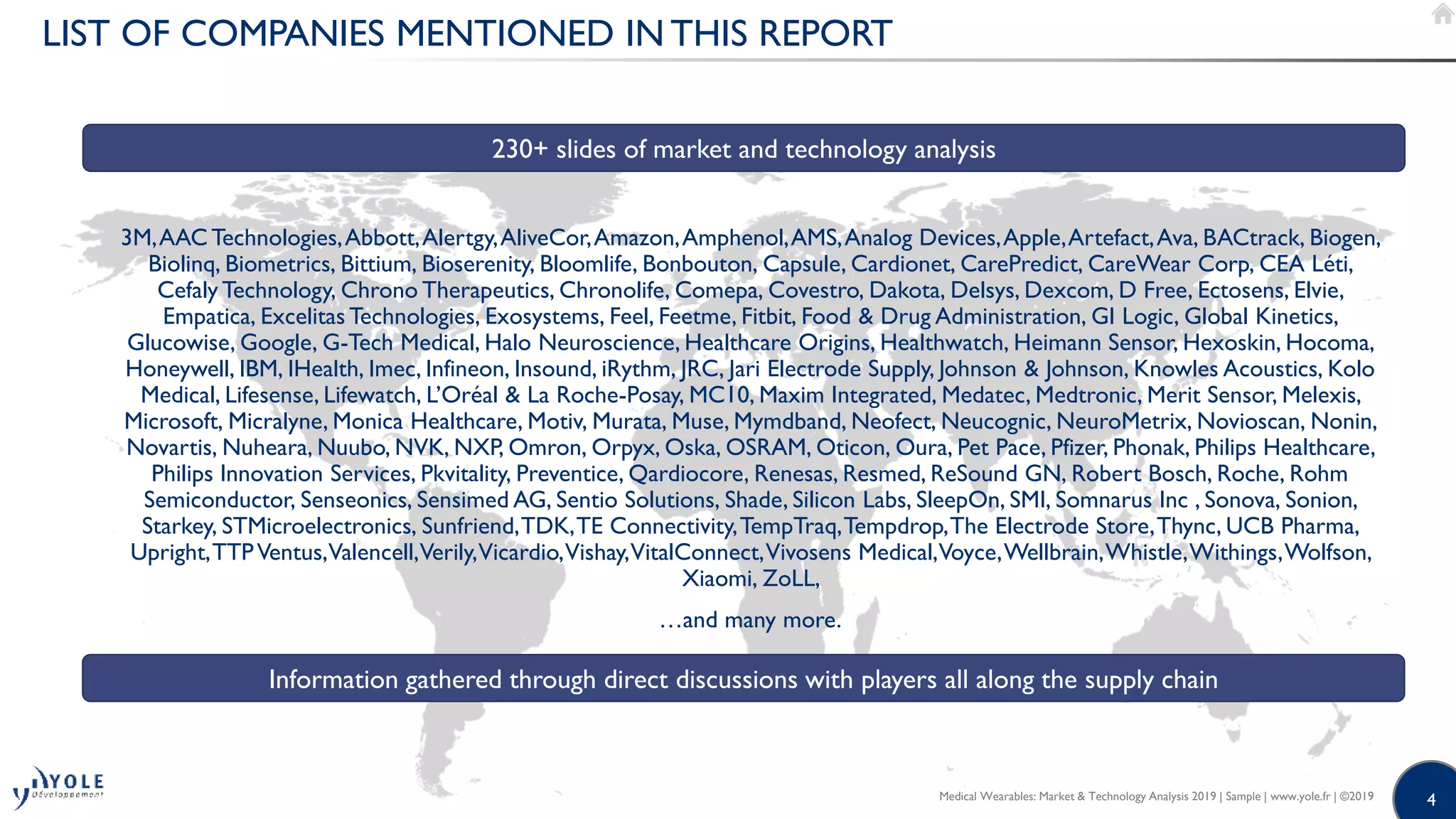 Medical Wearables 2019 Report by Yole Developpement | PDF