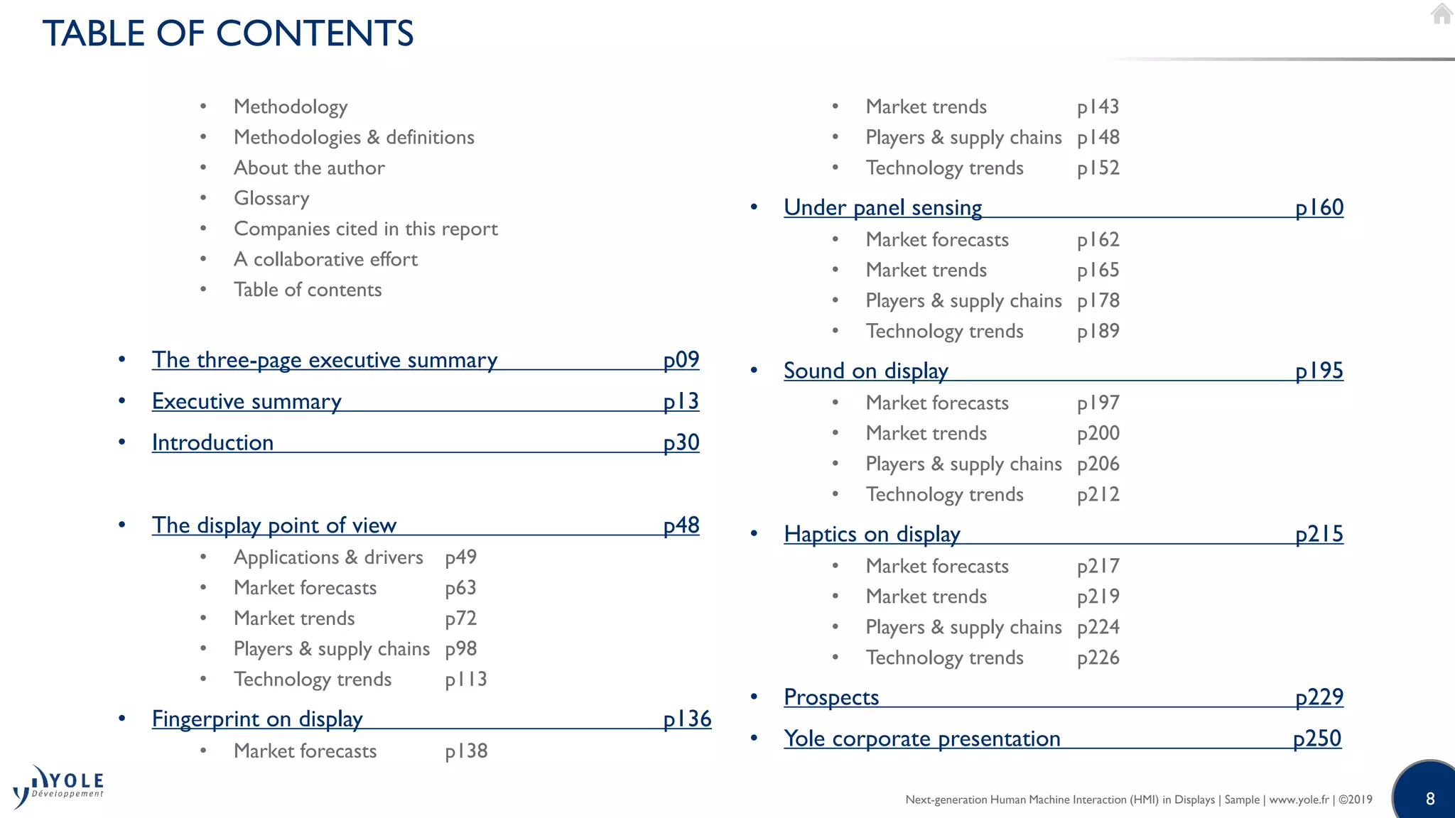 Next-Generation Human Machine Interaction in Displays 2019 report by ...