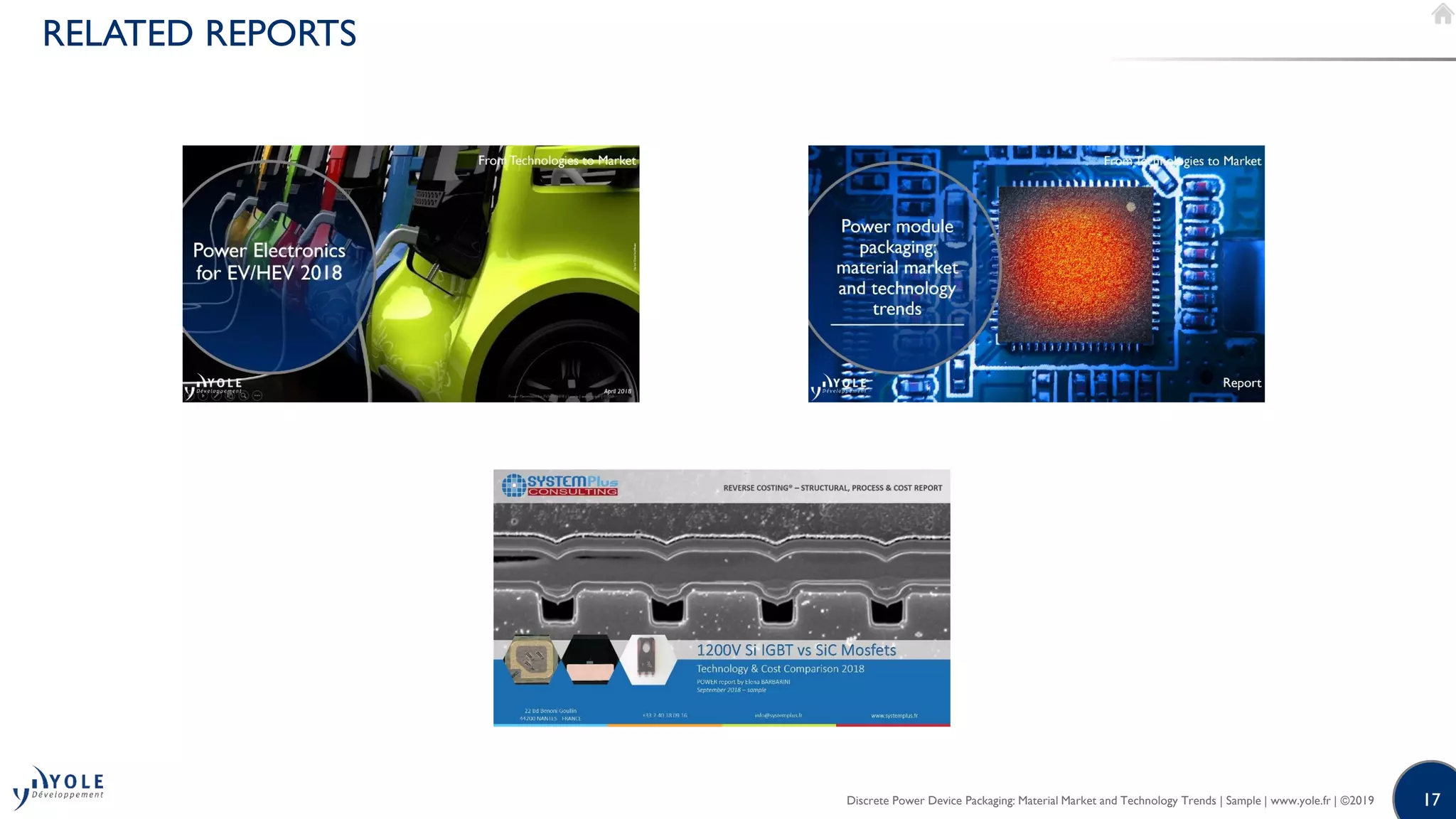 Yole Discrete Power Device Trends | PDF