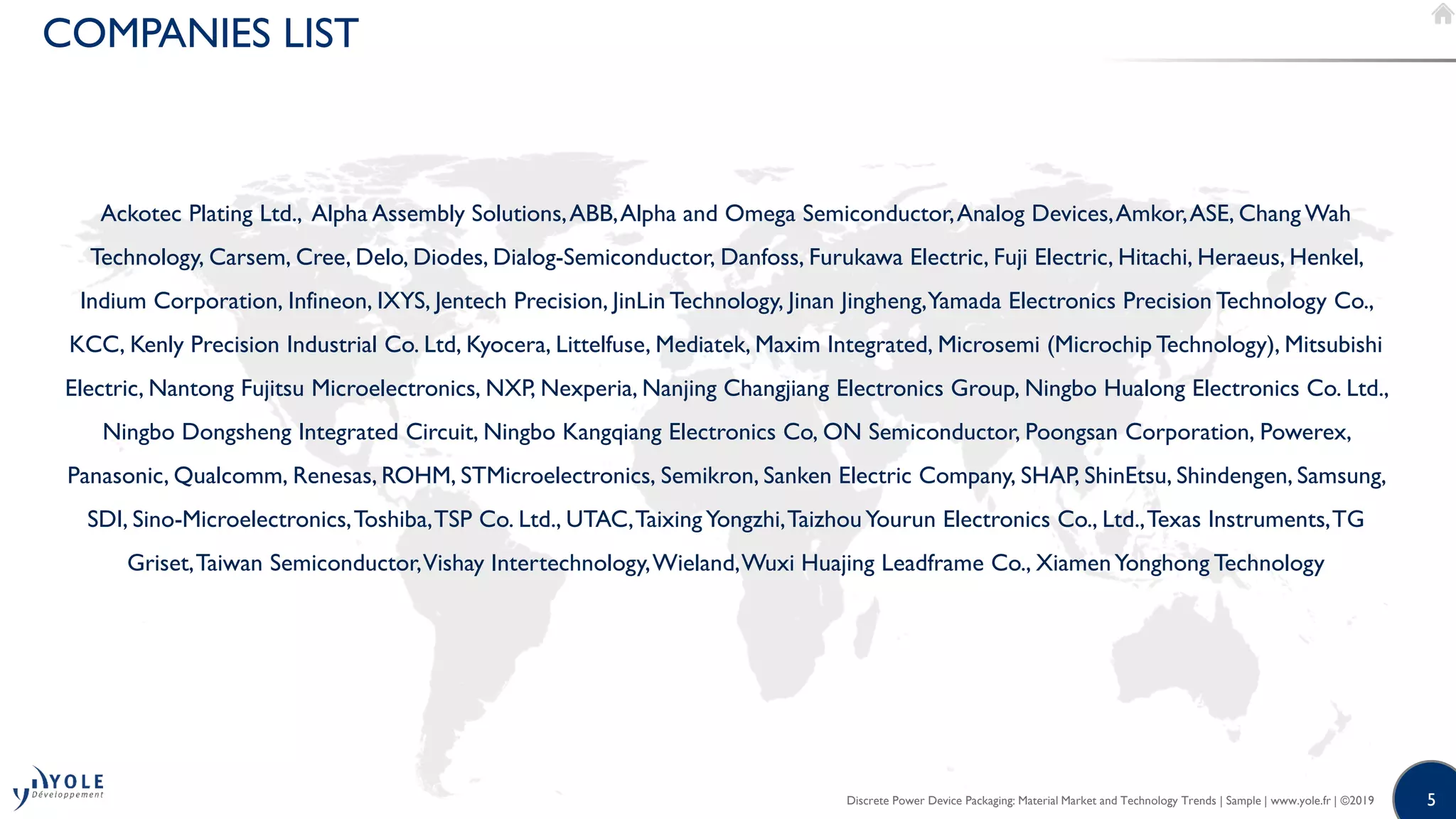Yole Discrete Power Device Trends | PDF