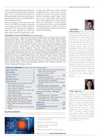 Yole Discrete Power Device Trends | PDF