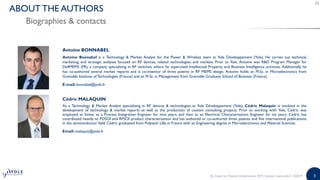 5G’s Impact on Telecom Infrastructure 2019 report by Yole Développement ...