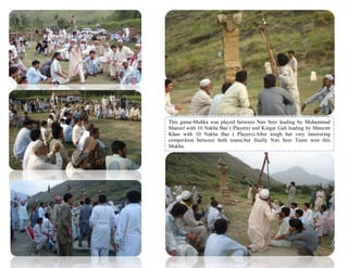 Youth Development Activity ( Traditional Game Mukha) In District Buner ...