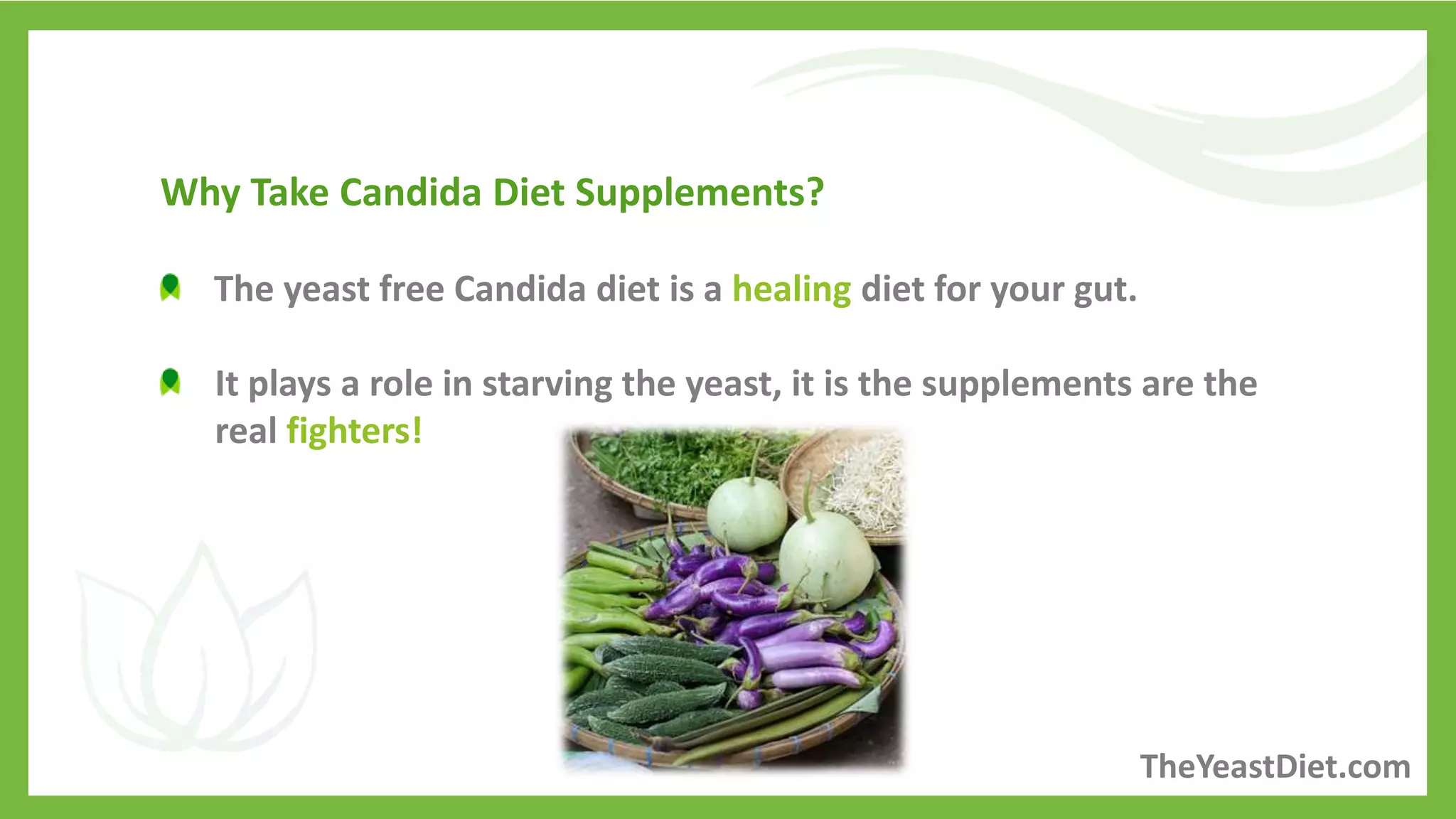 Candida Diet Supplements | PPTX | Herbs and Supplements | Alternative ...