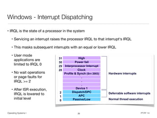 Operating Systems 1 (11/12) - Input / Output | PDF