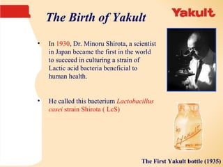 Probiotic & Immunity by Yakult | PPT