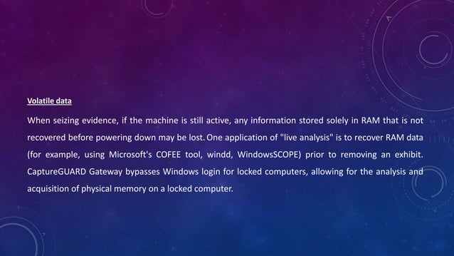 Introduction to filesystems and computer forensics | PPTX | Operating Systems | Computer ...
