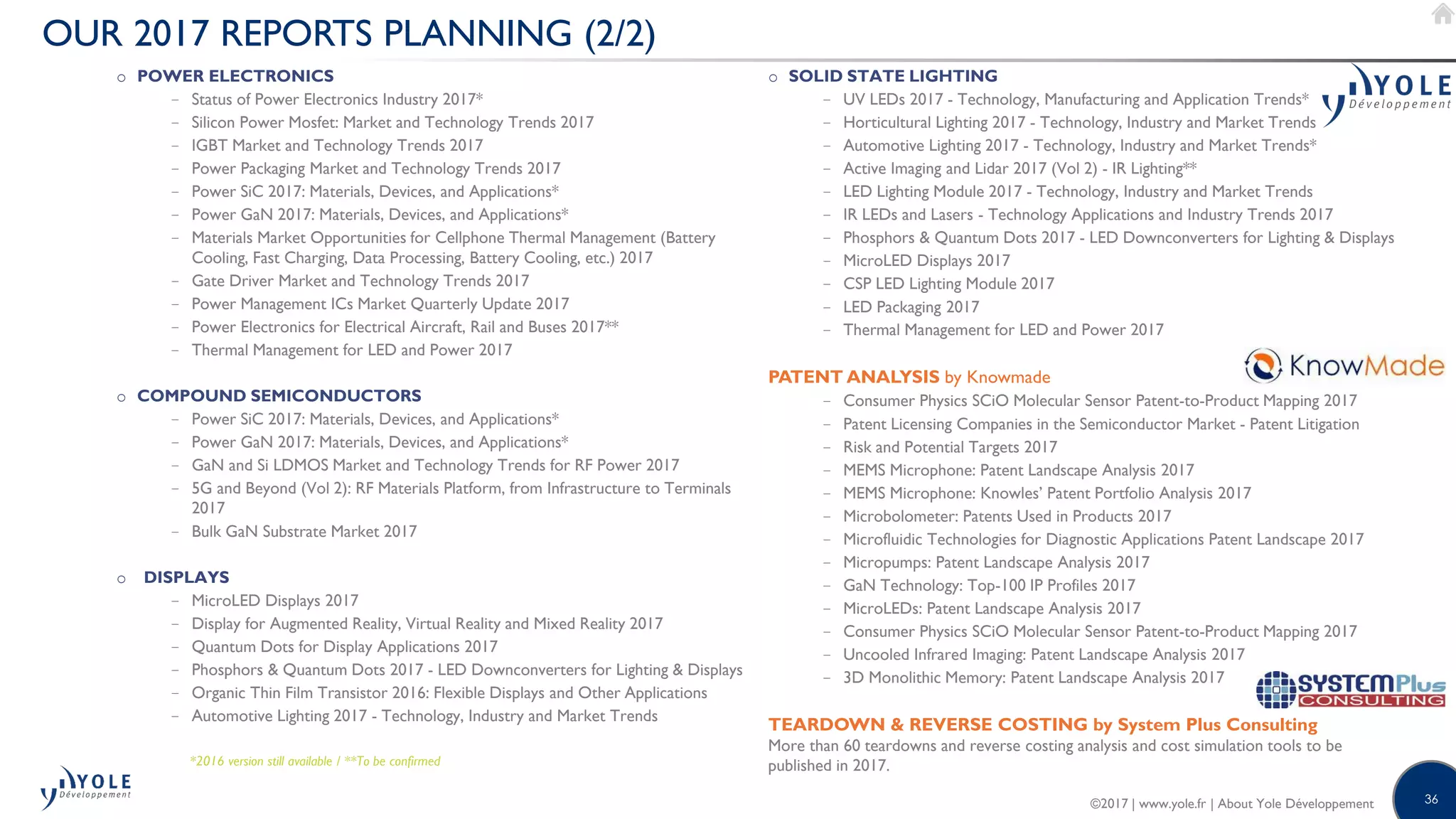 Status of the CMOS Image Sensor Industry 2017 - Report by Yole ...