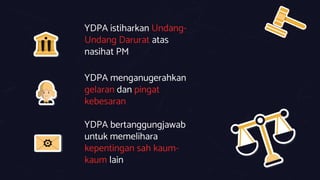 YANG DI-PERTUAN AGONG (YDPA) | PPTX