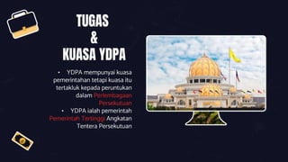 YANG DI-PERTUAN AGONG (YDPA) | PPTX