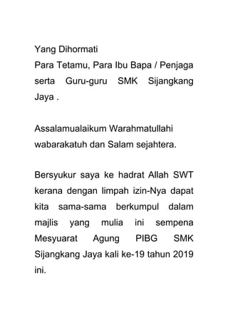 Ydp mesyuarat agung 2019 | PDF