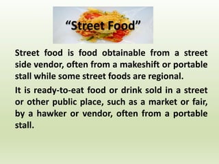 Street food | PPTX