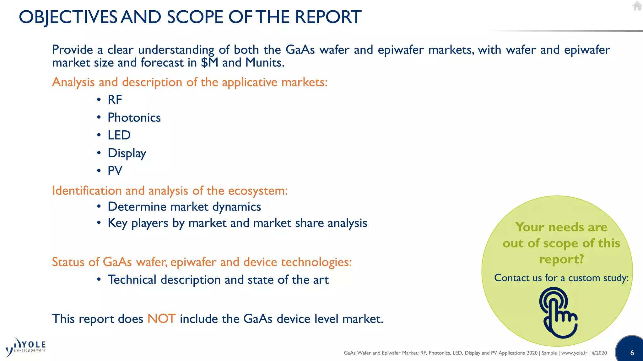GaAs Wafer and Epiwafer Market: RF, Photonics, LED, Display and PV ...