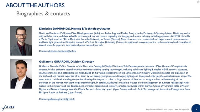 High-End Inertial Sensors for Defense, Aerospace and Industrial ...