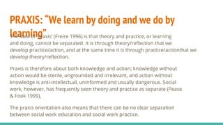 Achieving human rights through social work practice | PPTX
