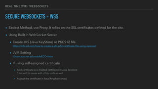 Realtime with-websockets-2015 | PPT