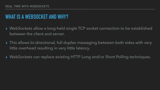 Realtime with-websockets-2015 | PPT