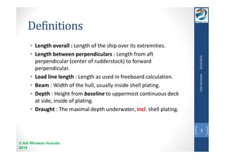 [5] ptk 2014 2015 ship main particulars | PPT