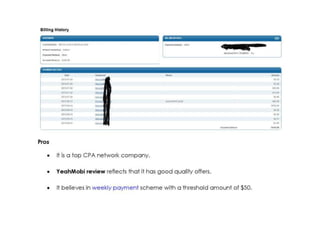 Yeahmobi Review | PPTX